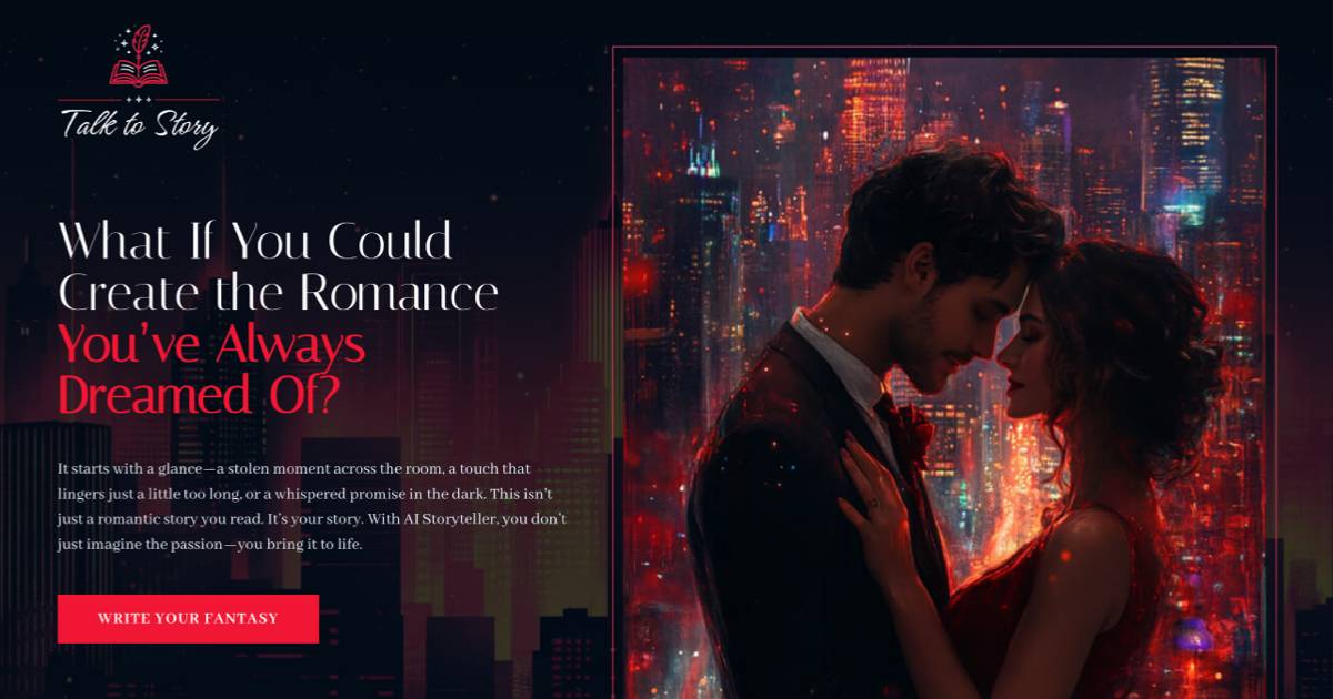 Romantic AI Storyteller & Roleplay – Your AI Love Story